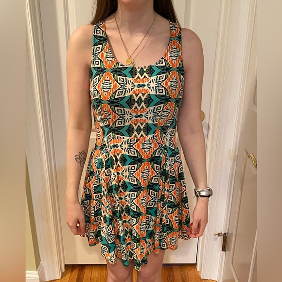 BeBop | Dresses | Bebop Fit And Flare Mini Sundress | Poshmark